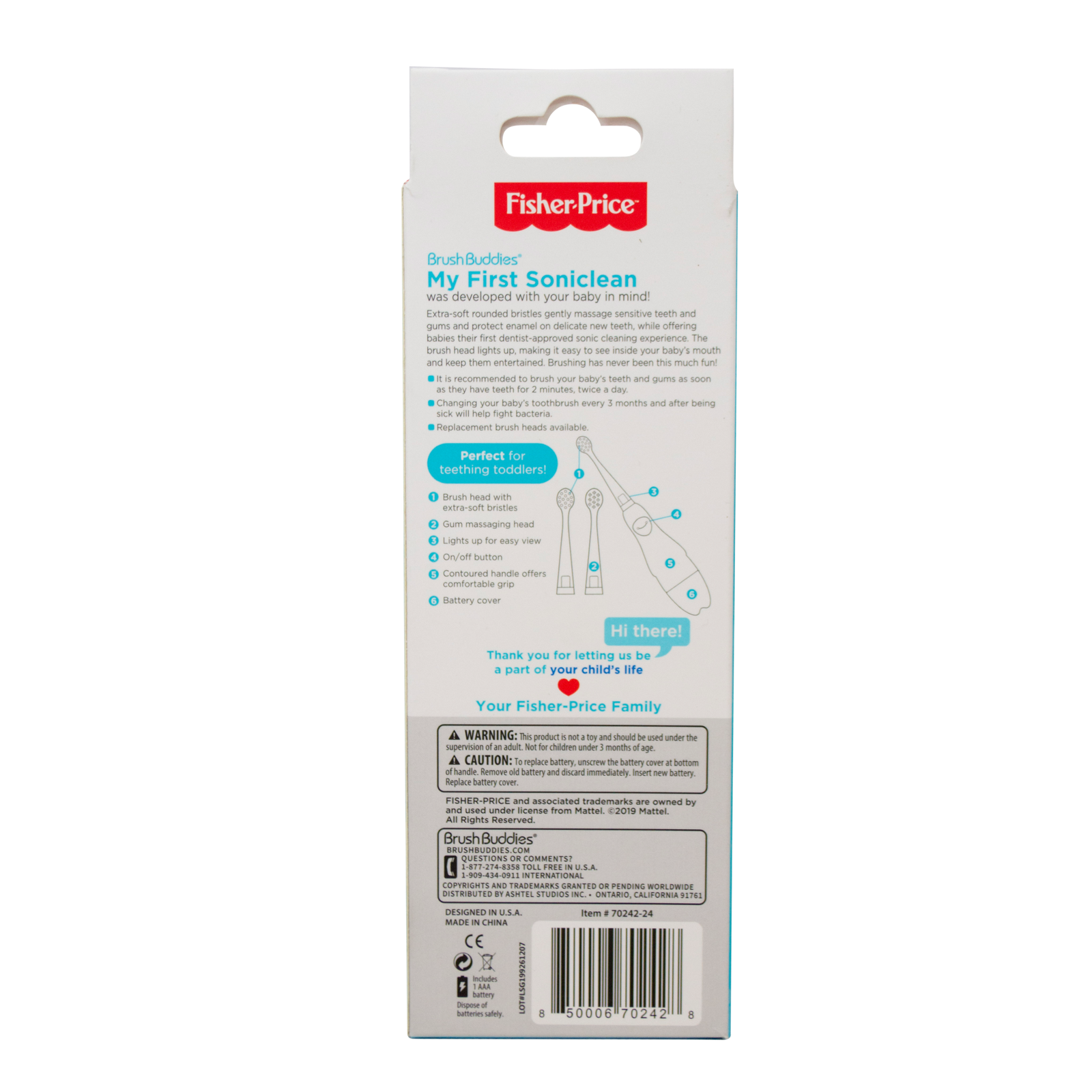Fisher price toothbrush toy store